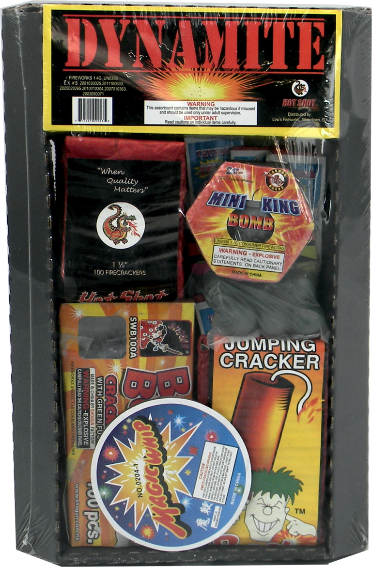A new pack for kids that contains explosive and noisy items only!