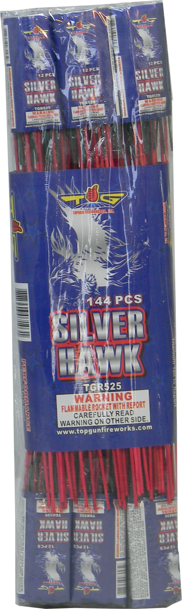 Titanium tail to report, bottle rocket.