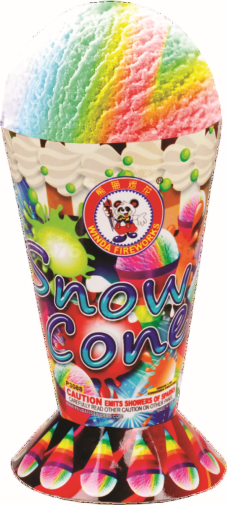 Multi-stage titanium fountain delights with multi-colored fish ...